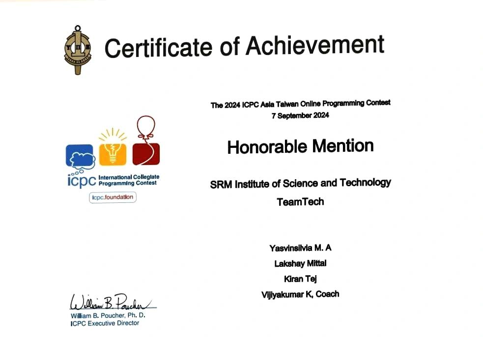 #icpc #competitiveprogramming #coding #milestone #learning | yasvin silvia #icpc #competitiveprogramming #coding #milestone #learning | yasvin silvia