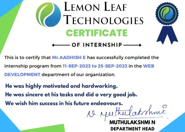 Aadish Eswaran on LinkedIn: Aadish Eswaran on LinkedIn: