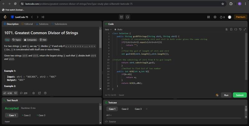 Arushi Garg on LinkedIn: #codingchallenge #problemsolving #leetcode #java Arushi Garg on LinkedIn: #codingchallenge #problemsolving #leetcode #java