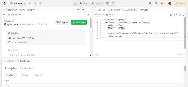 Ayush Kumar Rai on LinkedIn: #leetcode #python #codingchallenge Ayush Kumar Rai on LinkedIn: #leetcode #python #codingchallenge