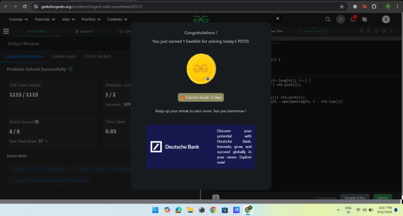 Vyom Singhal on LinkedIn: #codingchallenge #problemsolving # ... Vyom Singhal on LinkedIn: #codingchallenge #problemsolving # ...