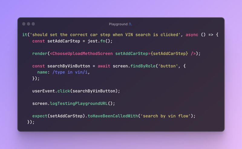 How to use screen.logTestingPlaygroundURL() for React testing | Ryan ... How to use screen.logTestingPlaygroundURL() for React testing | Ryan ...