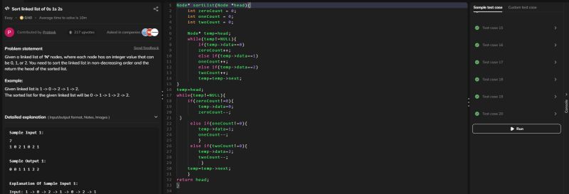 Shagun Sahu on LinkedIn: #75daysofcodechallenge #leetcode #codingninjas ... Shagun Sahu on LinkedIn: #75daysofcodechallenge #leetcode #codingninjas ...