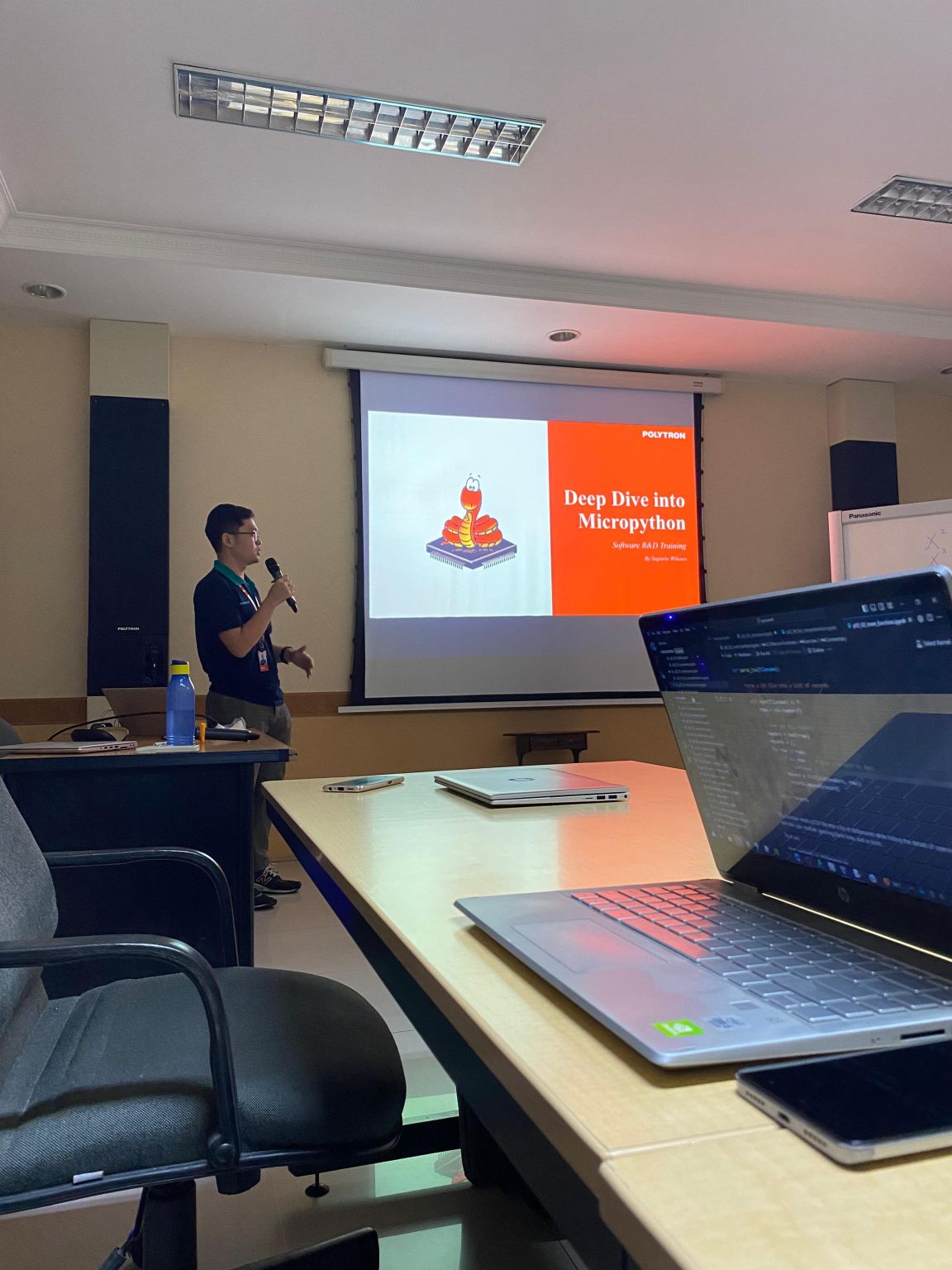 It was a great pleasure to share my knowledge about Micropython for ... It was a great pleasure to share my knowledge about Micropython for ...