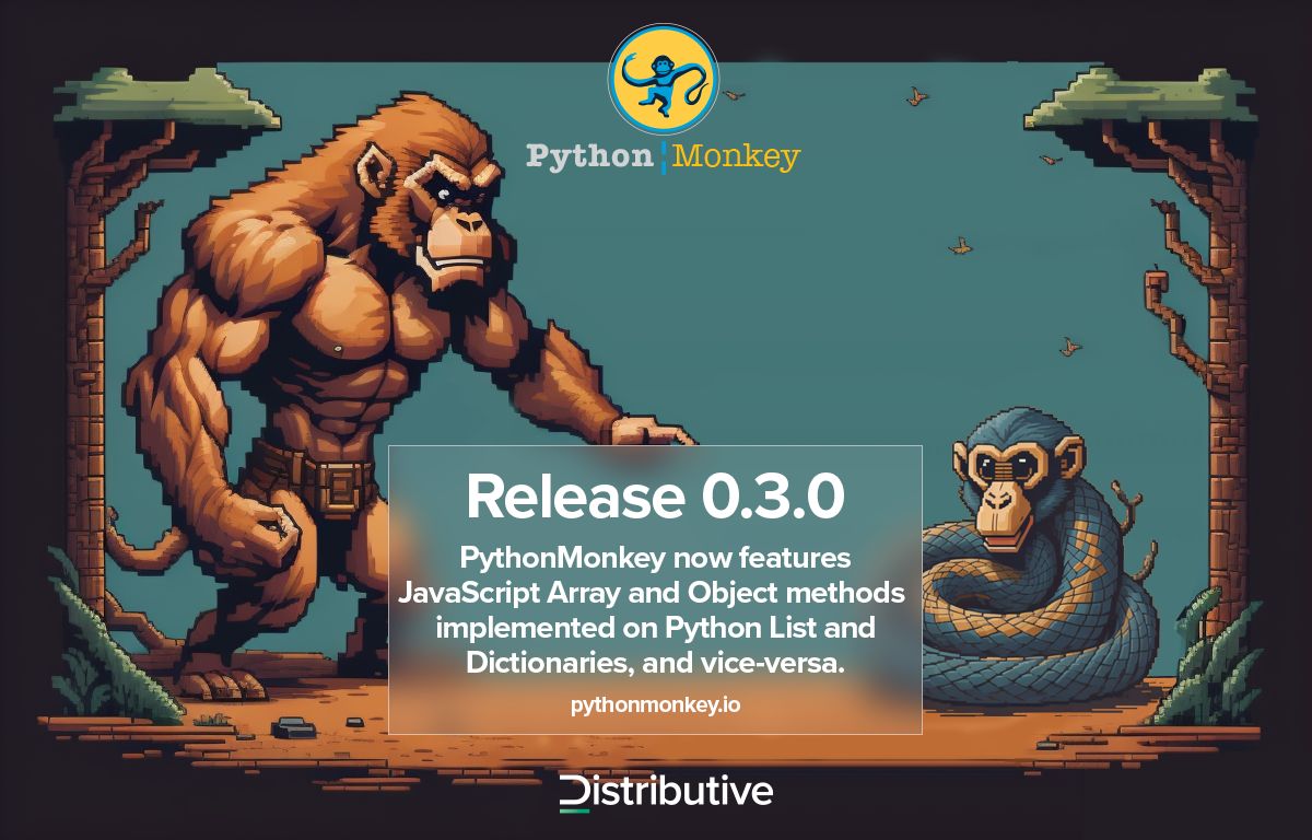 Distributive on LinkedIn: #pythonmonkey #python #javascript Distributive on LinkedIn: #pythonmonkey #python #javascript