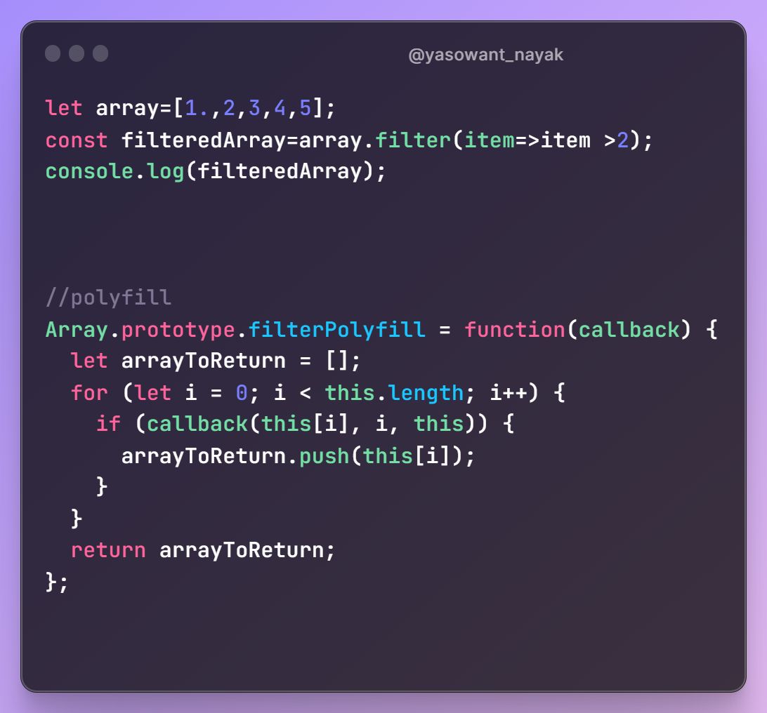 Yasowant Nayak on LinkedIn: #webdevelopment #polyfills #techtalk Yasowant Nayak on LinkedIn: #webdevelopment #polyfills #techtalk