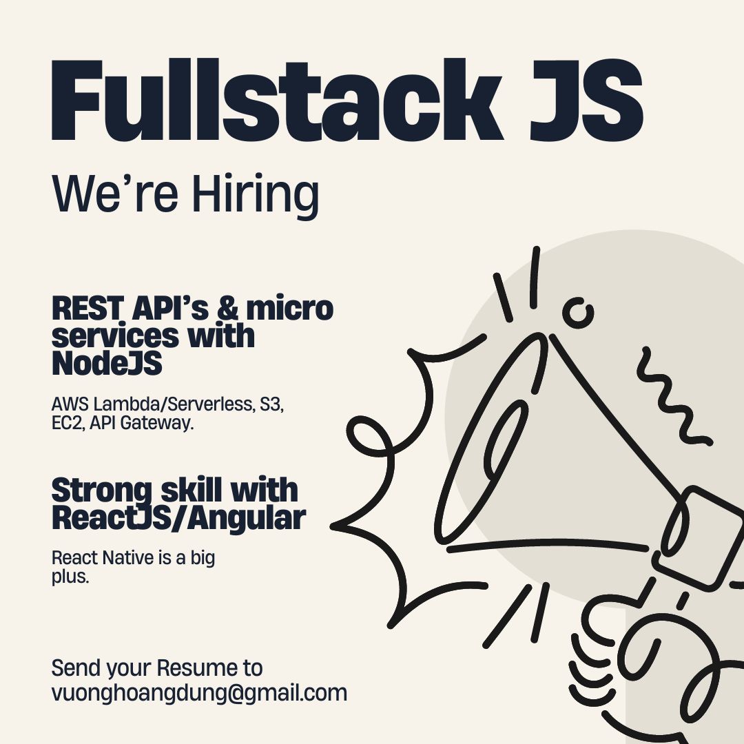 Hoàng Dung Vương on LinkedIn: #restfullapi #microservices #nodejs #aws ... Hoàng Dung Vương on LinkedIn: #restfullapi #microservices #nodejs #aws ...