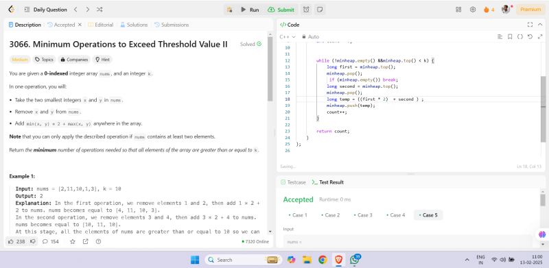 #leetcode #dsa #codinglife #keepgrinding | Shailendra jaiswal #leetcode #dsa #codinglife #keepgrinding | Shailendra jaiswal