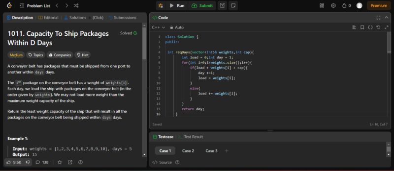 Kabir Verma on LinkedIn: Today I solve a leetcode question using binary ... Kabir Verma on LinkedIn: Today I solve a leetcode question using binary ...