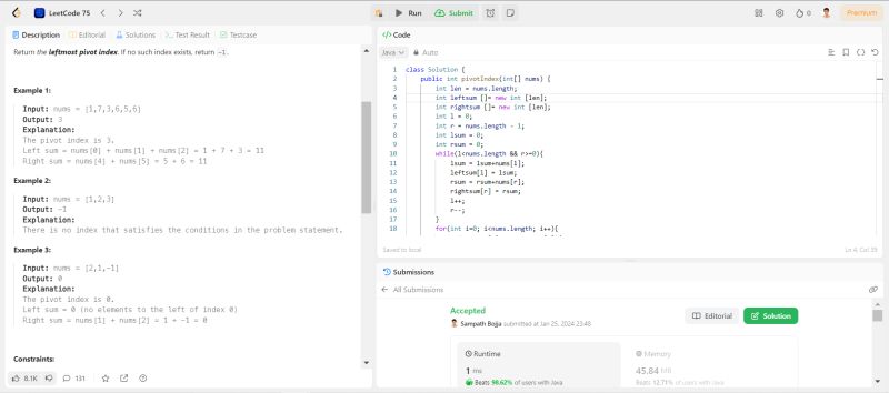 SAMPATH B. on LinkedIn: #leetcode #leetcodechallenge #leetcode2024 # ... SAMPATH B. on LinkedIn: #leetcode #leetcodechallenge #leetcode2024 # ...