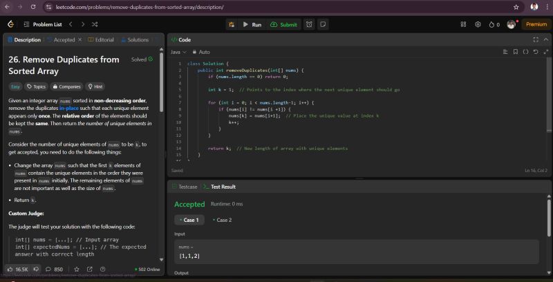 šÆ Milestone Unlocked: Solved My First LeetCode Problem! š Today, I ... šÆ Milestone Unlocked: Solved My First LeetCode Problem! š Today, I ...