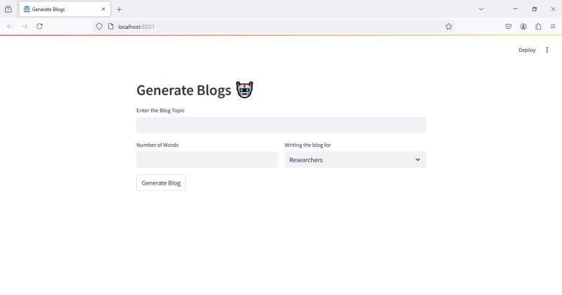 Aagman Nag on LinkedIn: #llm #ai #llama2 #contentcreation #streamlit # ... Aagman Nag on LinkedIn: #llm #ai #llama2 #contentcreation #streamlit # ...