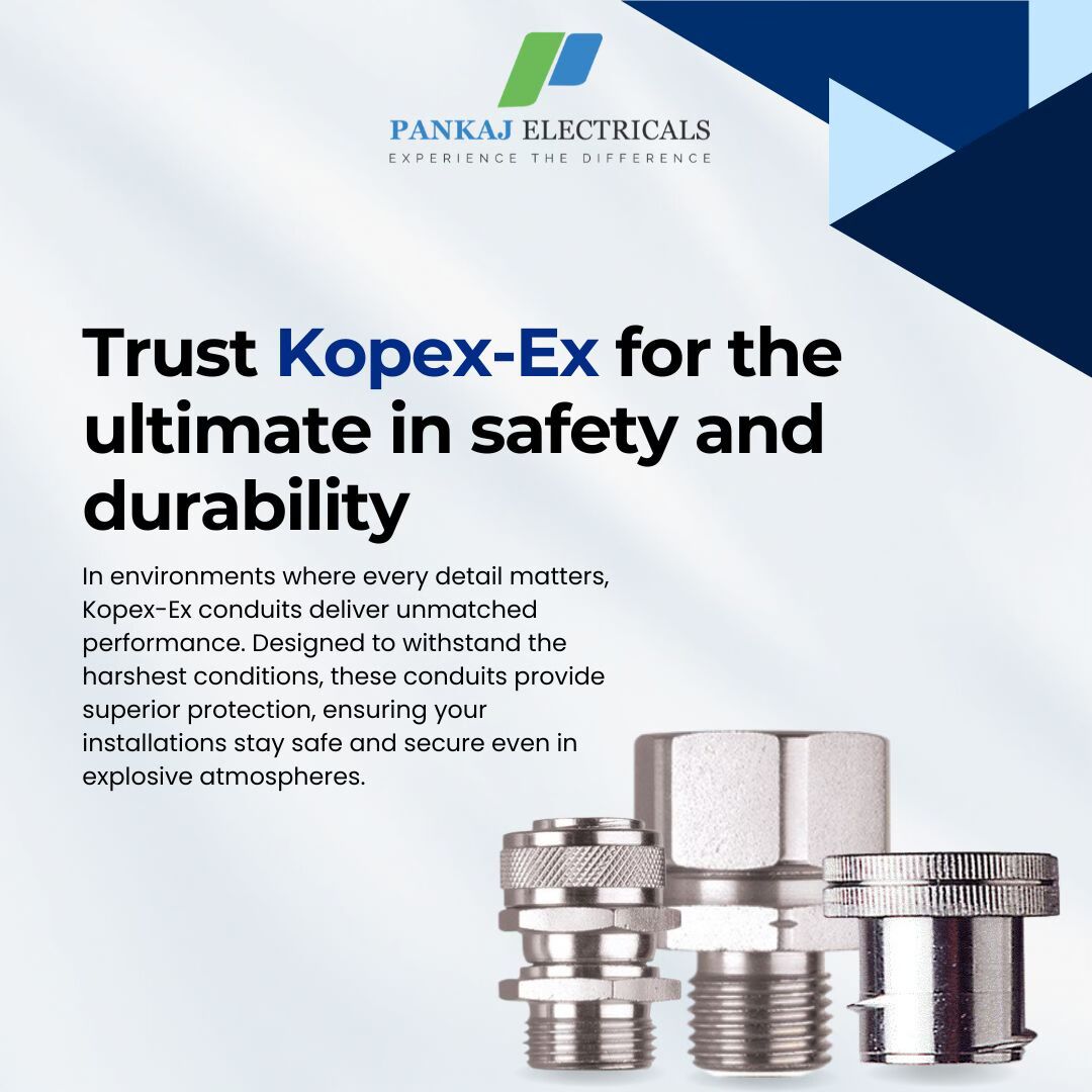 Pankaj Electricals on LinkedIn: Secure your systems with Kopex-Ex ... Pankaj Electricals on LinkedIn: Secure your systems with Kopex-Ex ...