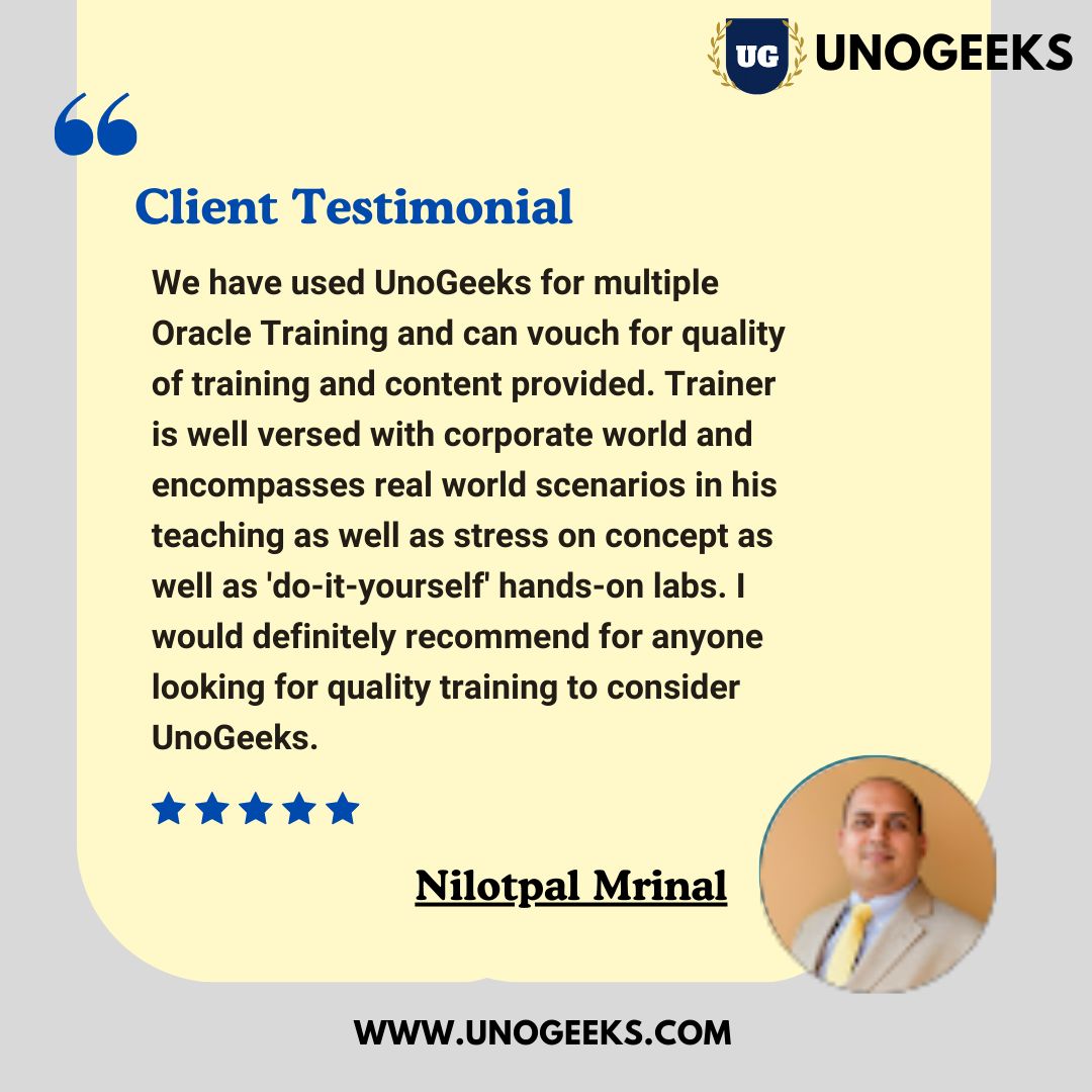 Prasad K, Unogeeks on LinkedIn: #clientfeedback #successstory # ... Prasad K, Unogeeks on LinkedIn: #clientfeedback #successstory # ...