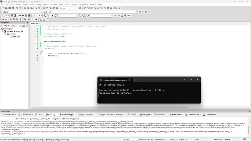 Alok Yadav on LinkedIn: #cpp #programming #coding #codeblocks Alok Yadav on LinkedIn: #cpp #programming #coding #codeblocks