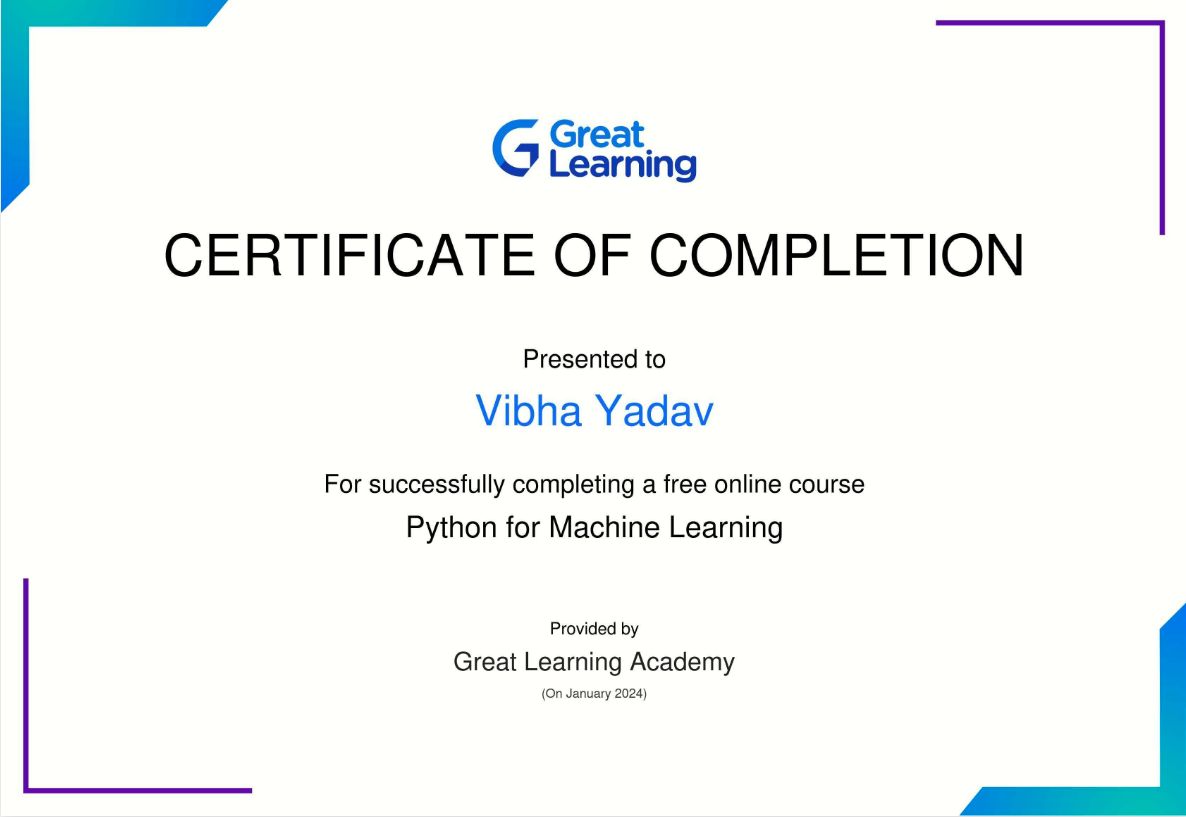 Vibha Yadav on LinkedIn: #greatlearningacademy #greatlearning # ... Vibha Yadav on LinkedIn: #greatlearningacademy #greatlearning # ...