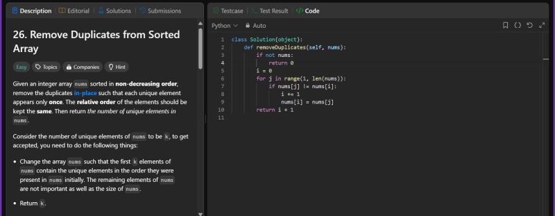 Ch. Prem Kalyan on LinkedIn: #codingchallenge #python #leetcode # ... Ch. Prem Kalyan on LinkedIn: #codingchallenge #python #leetcode # ...