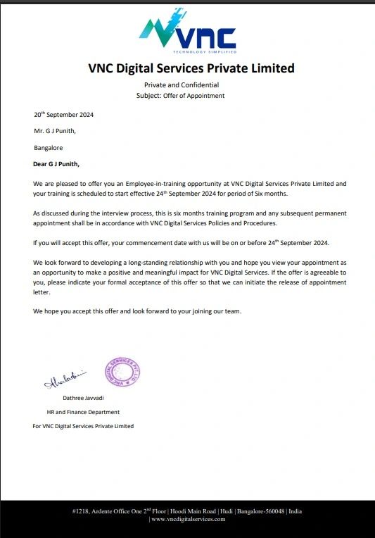 #internship #careerjourney #learningandgrowth #grateful #ai #ml | GJ PUNITH #internship #careerjourney #learningandgrowth #grateful #ai #ml | GJ PUNITH