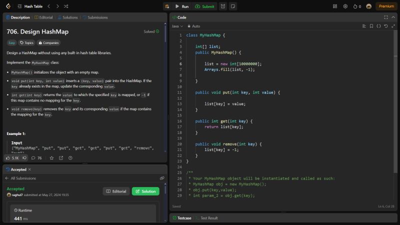 How to design a HashMap without hash table libraries | Raghul D posted ... How to design a HashMap without hash table libraries | Raghul D posted ...