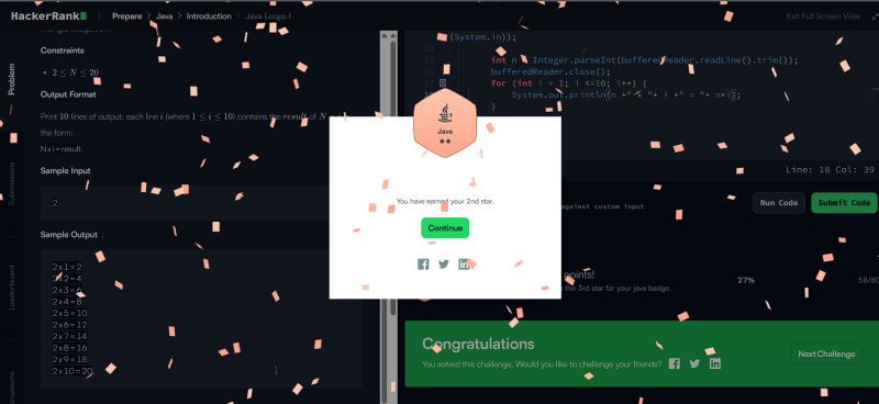Aditya Sahu on LinkedIn: #hackerrank #java Aditya Sahu on LinkedIn: #hackerrank #java