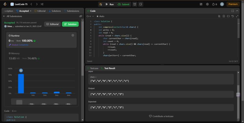 Shiva Sharma on LinkedIn: #leetcode75 #codingjourney #dsachallenge # ... Shiva Sharma on LinkedIn: #leetcode75 #codingjourney #dsachallenge # ...
