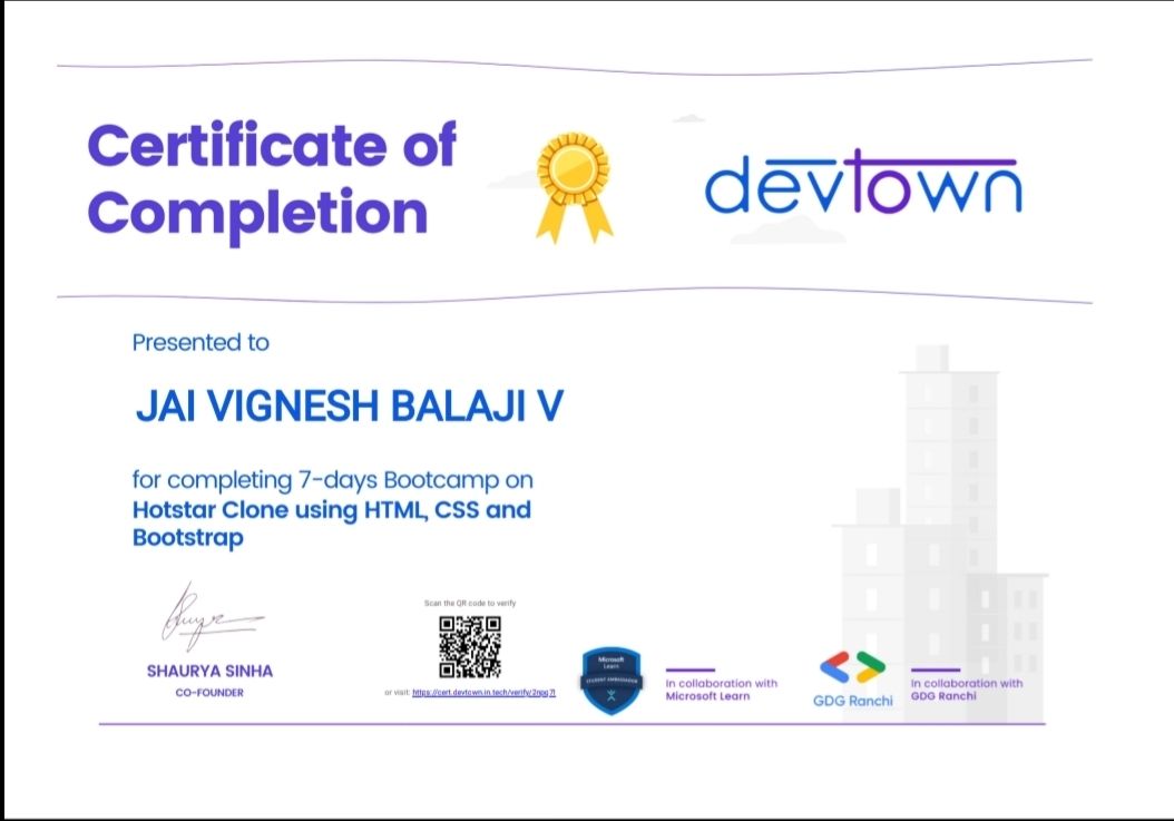 Jai Vignesh Balaji Vijayakumar on LinkedIn: #devtown #microsoftlearn # ... Jai Vignesh Balaji Vijayakumar on LinkedIn: #devtown #microsoftlearn # ...
