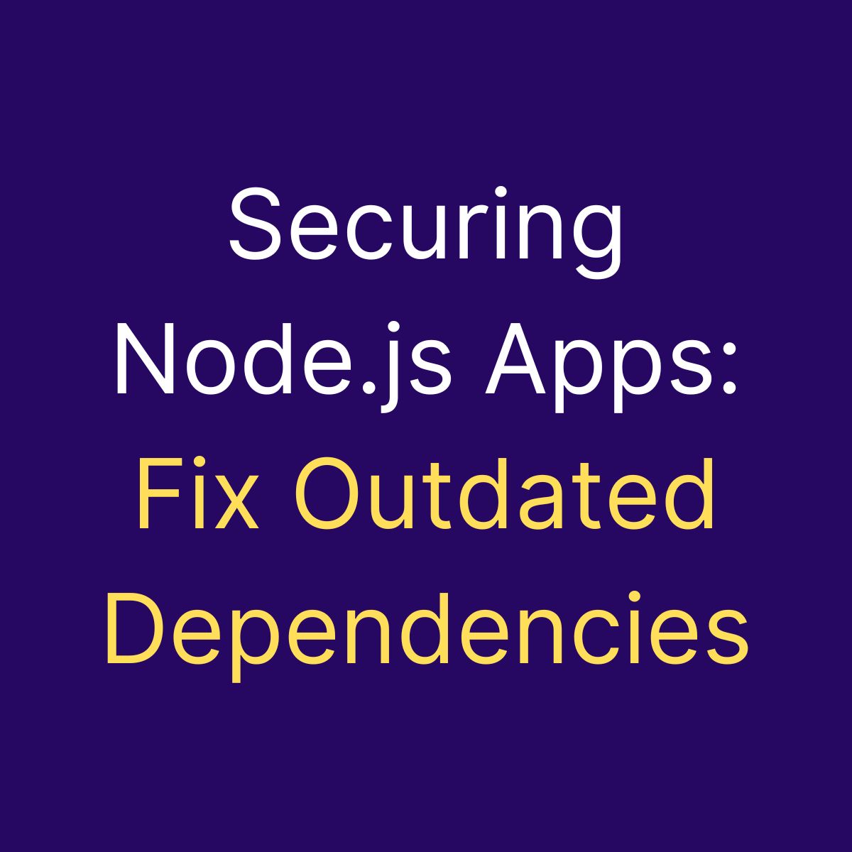 Mohit Sehgal on LinkedIn: #nodejs #webappsecurity Mohit Sehgal on LinkedIn: #nodejs #webappsecurity