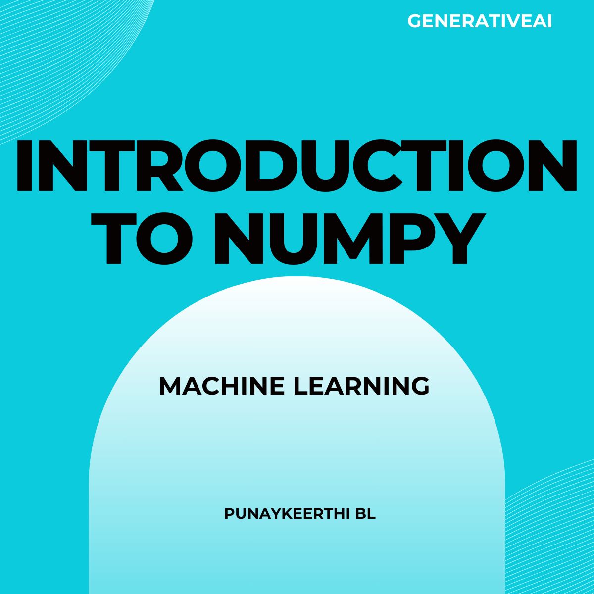 Punyakeerthi BL on LinkedIn: #python #datascience #numpy #coding # ... Punyakeerthi BL on LinkedIn: #python #datascience #numpy #coding # ...