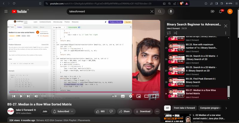 Ranjeet Gupta on LinkedIn: #striversa2zdsa #cpp #cppprogramming #dsa # ... Ranjeet Gupta on LinkedIn: #striversa2zdsa #cpp #cppprogramming #dsa # ...