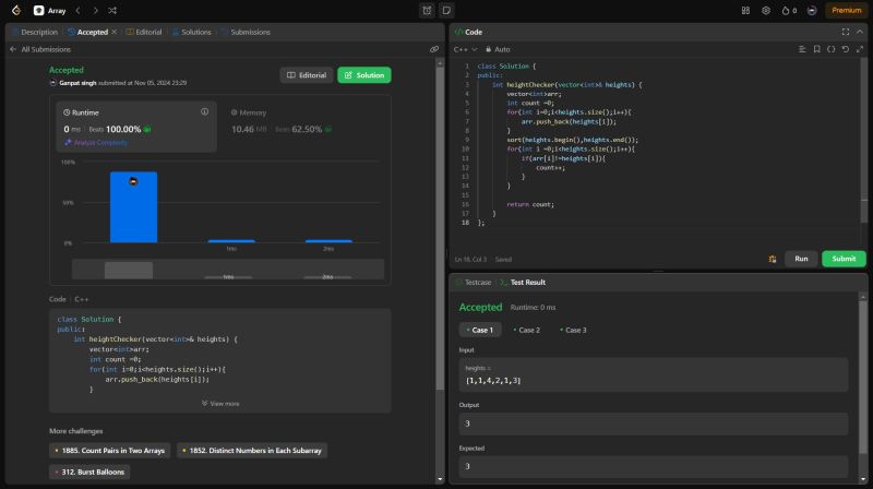 Ganpat Singh on LinkedIn: #day27 #leetcodechallenge #101daysofcode # ... Ganpat Singh on LinkedIn: #day27 #leetcodechallenge #101daysofcode # ...