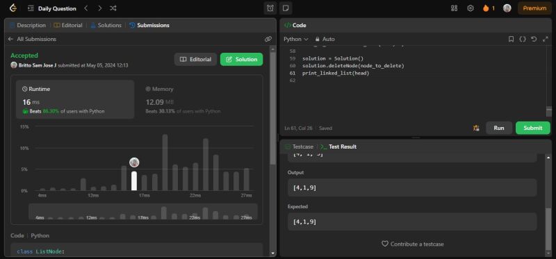 Britto Sam Jose J on LinkedIn: #leetcode #codingchallenge ... Britto Sam Jose J on LinkedIn: #leetcode #codingchallenge ...