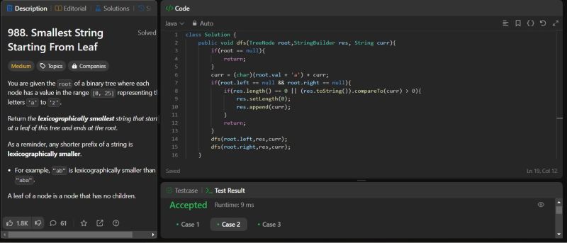 #365daysofcode #leetcode #day183 #365daysofcode #java #learningeveryday ... #365daysofcode #leetcode #day183 #365daysofcode #java #learningeveryday ...