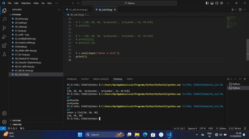 Pratyusha Das on LinkedIn: #python #day22 #coding #python ... Pratyusha Das on LinkedIn: #python #day22 #coding #python ...