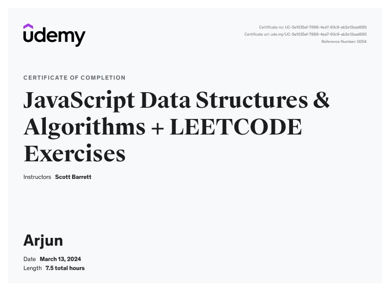 #datastructures #algorithms #javascript | Arjun Ramesh #datastructures #algorithms #javascript | Arjun Ramesh