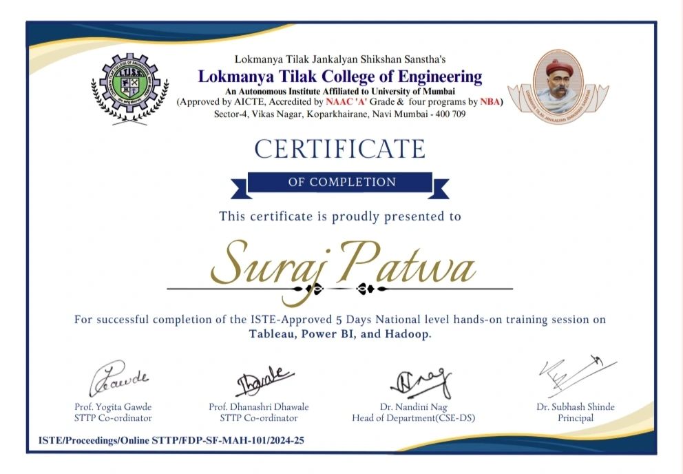 Suraj Patwa on LinkedIn: #powerbi #tableau #hadoop #dataanalytics # ... Suraj Patwa on LinkedIn: #powerbi #tableau #hadoop #dataanalytics # ...