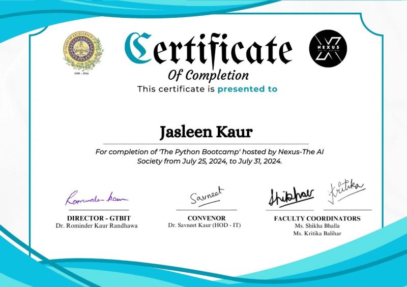 #python #ai #machinelearning #coding #bootcamp #nexusaisociety #gtbit ... #python #ai #machinelearning #coding #bootcamp #nexusaisociety #gtbit ...