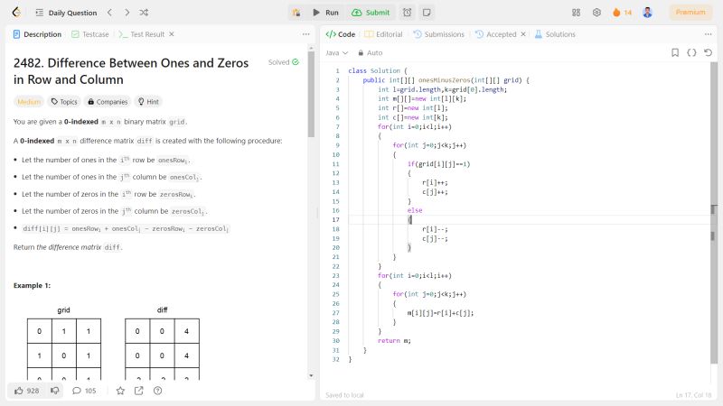 DHILIPKUMAR M on LinkedIn: #day18 #java #leetcode ... DHILIPKUMAR M on LinkedIn: #day18 #java #leetcode ...