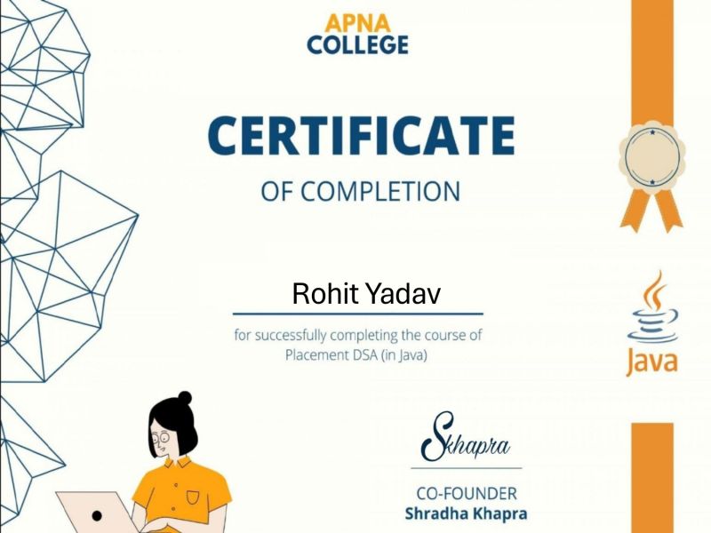 Rohit Yadav on LinkedIn: #learning #java #dsa #careerdevelopment # ... Rohit Yadav on LinkedIn: #learning #java #dsa #careerdevelopment # ...