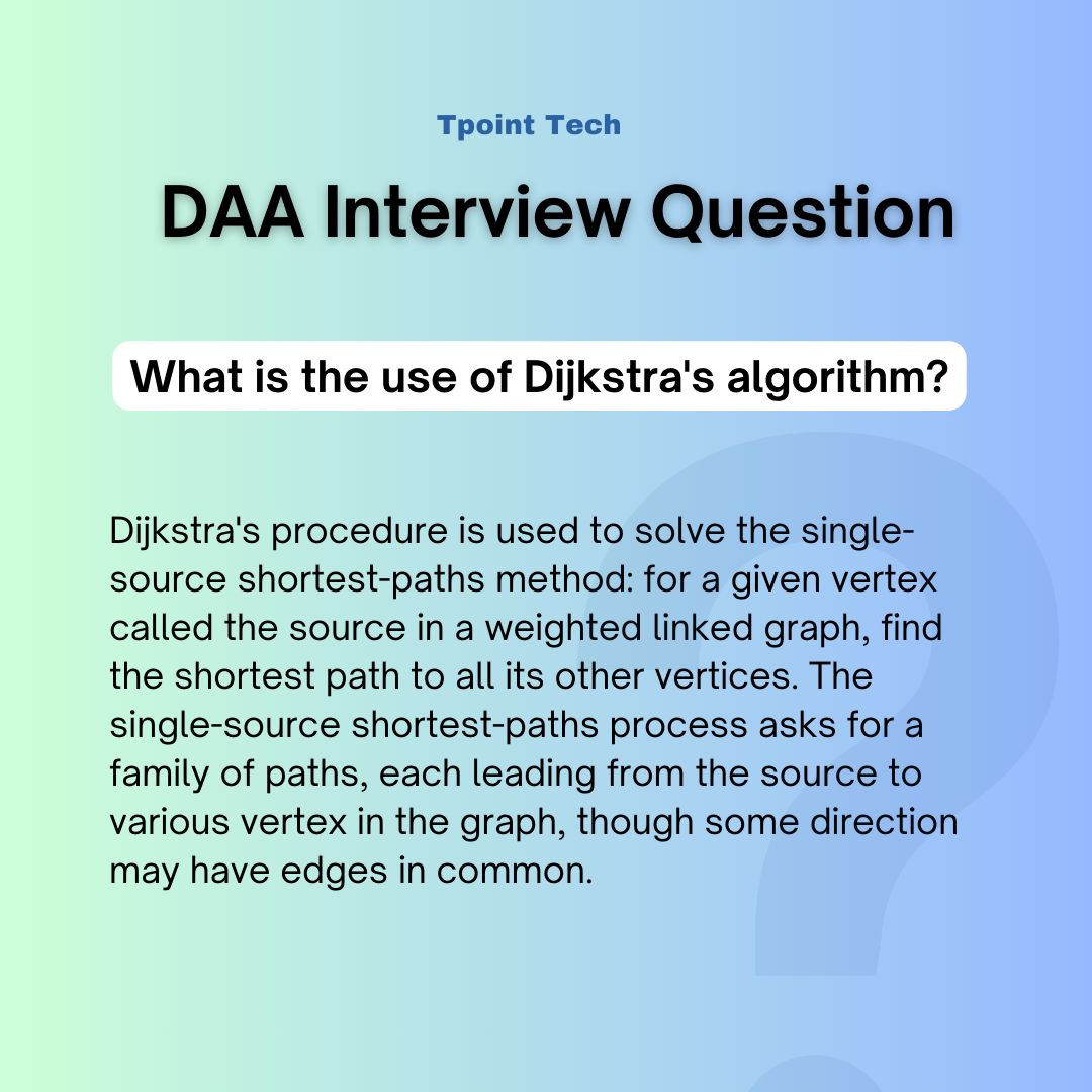 Tpoint Tech on LinkedIn: #daa #codinginterviews #algorithms # ... Tpoint Tech on LinkedIn: #daa #codinginterviews #algorithms # ...