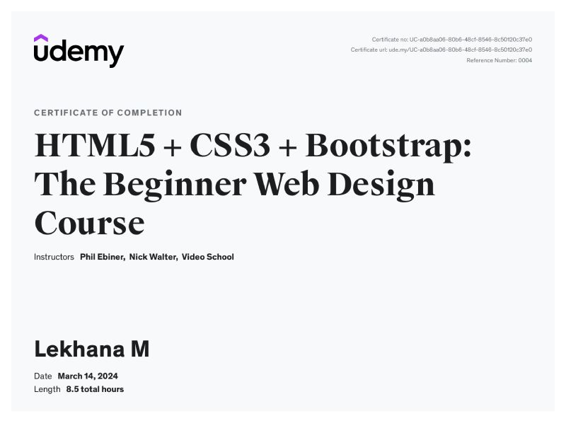 Lekhana M on LinkedIn: #html #css #bootstrap #javascript #webdevelpment Lekhana M on LinkedIn: #html #css #bootstrap #javascript #webdevelpment