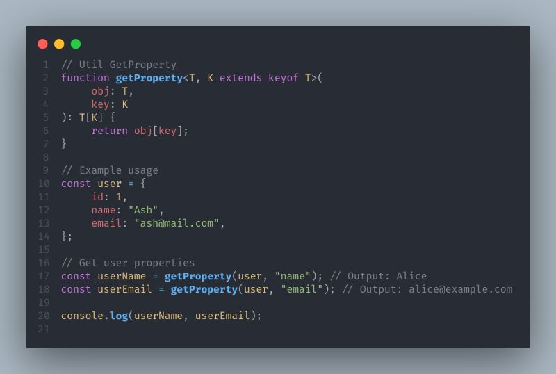 Askar Ali Tajudeen on LinkedIn: #typescript #generics #codingtips # ... Askar Ali Tajudeen on LinkedIn: #typescript #generics #codingtips # ...