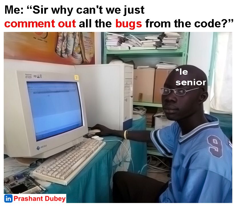 Prashant Dubey on LinkedIn: #softwaredevelopment #debugging #officelife ... Prashant Dubey on LinkedIn: #softwaredevelopment #debugging #officelife ...