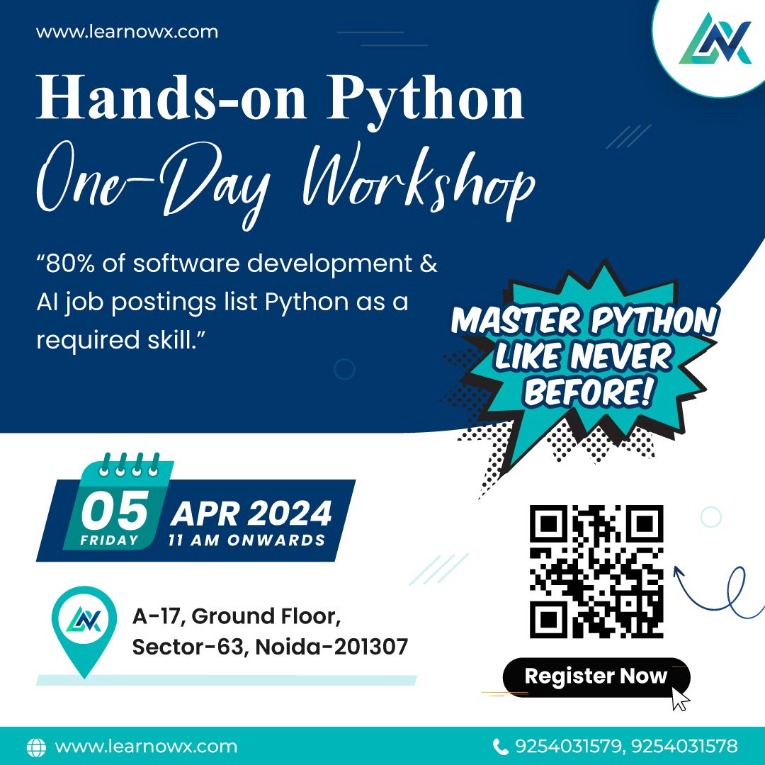 LearNowX on LinkedIn: #python #expert #pythondeveloper #workshop # ... LearNowX on LinkedIn: #python #expert #pythondeveloper #workshop # ...