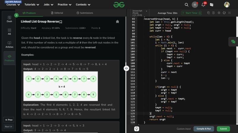 Naresh Baleboina on LinkedIn: #linkedlist #coding #dsa #problemsolving ... Naresh Baleboina on LinkedIn: #linkedlist #coding #dsa #problemsolving ...