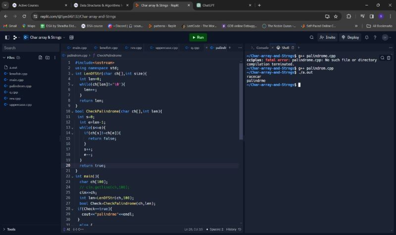 Syed Zoheb Ali on LinkedIn: char,strings,arrays.... -->> For an integer ... Syed Zoheb Ali on LinkedIn: char,strings,arrays.... -->> For an integer ...