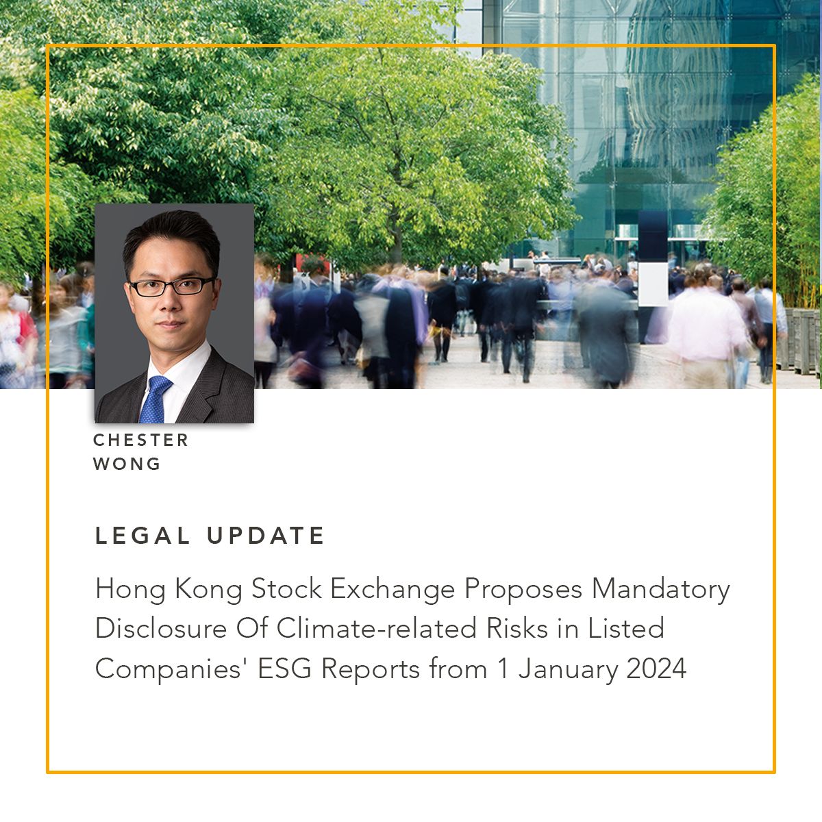 Chester Wong on LinkedIn: Hong Kong Stock Exchange Proposes Mandatory ... Chester Wong on LinkedIn: Hong Kong Stock Exchange Proposes Mandatory ...