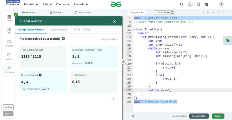 Shailav Justa on LinkedIn: #gfg160 #codingchallenge #problemsolving # ... Shailav Justa on LinkedIn: #gfg160 #codingchallenge #problemsolving # ...