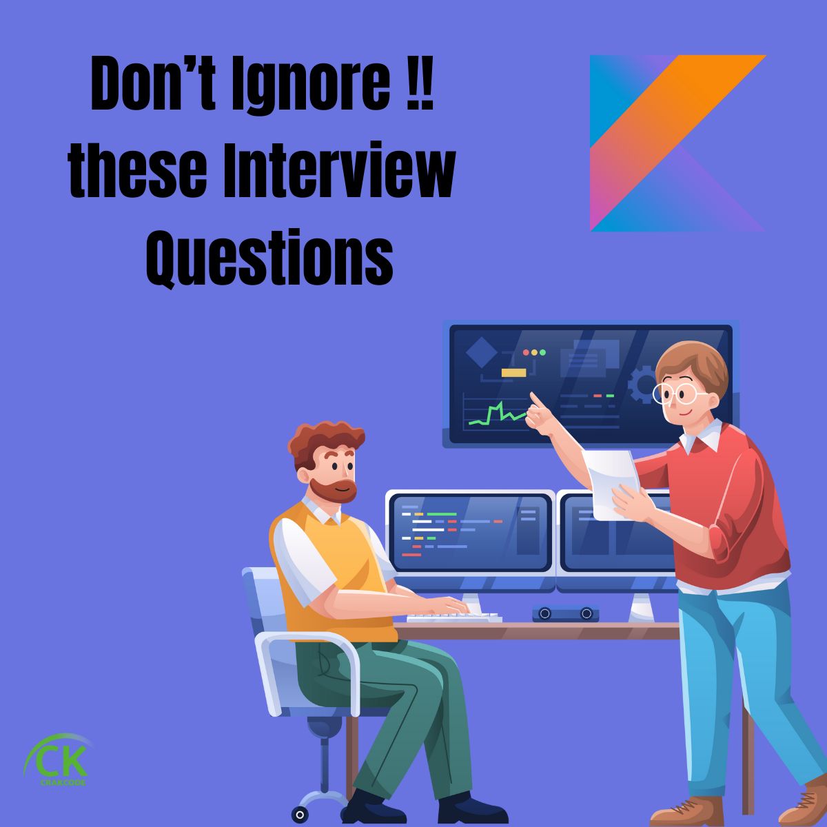 CrakCode on LinkedIn: #interview #androiddevelopment #kotlin #coding CrakCode on LinkedIn: #interview #androiddevelopment #kotlin #coding