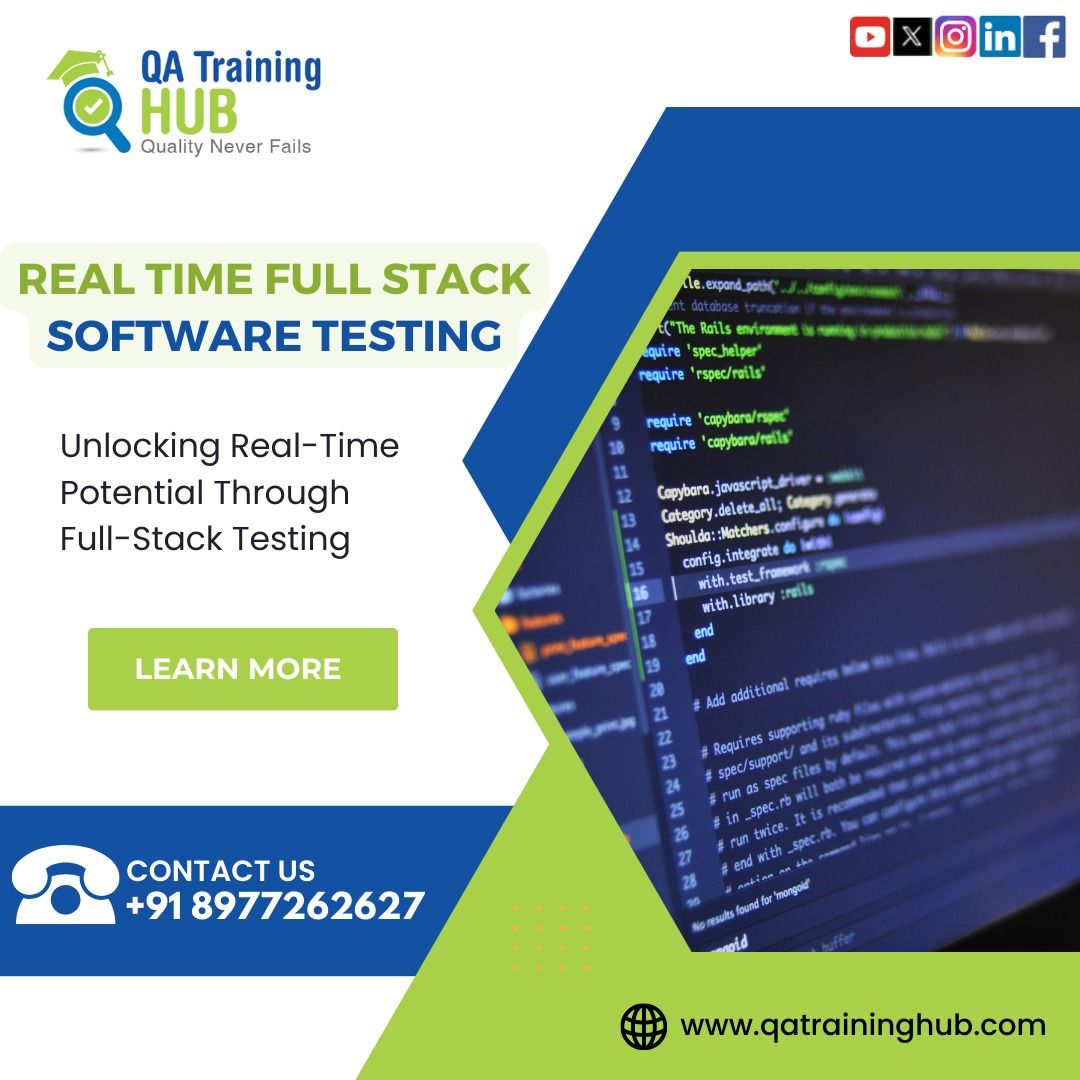 QATraining Hub Software IT Training on LinkedIn: #subbaraju # ... QATraining Hub Software IT Training on LinkedIn: #subbaraju # ...