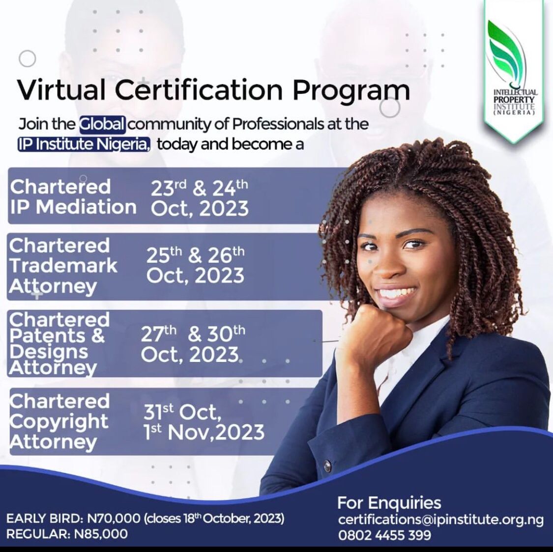 Intellectual Property Institute (Nigeria) on LinkedIn: Register for the ... Intellectual Property Institute (Nigeria) on LinkedIn: Register for the ...